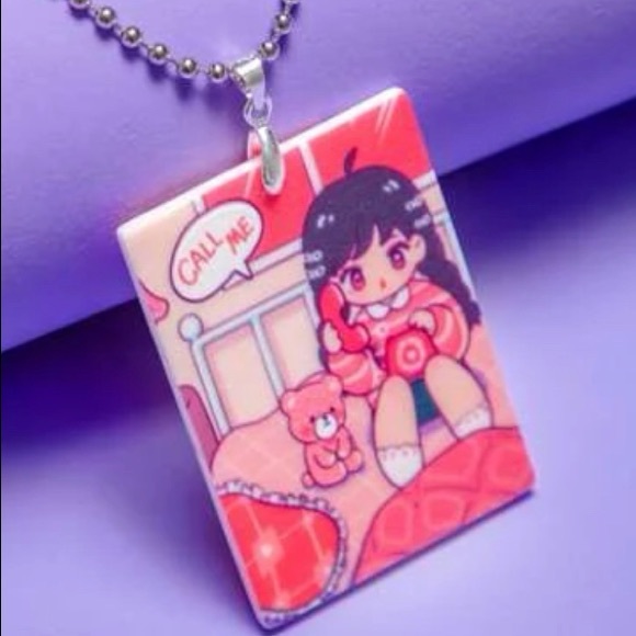 ROMWE | Accessories | Romwe Cartoon Anime Pendant | Poshmark